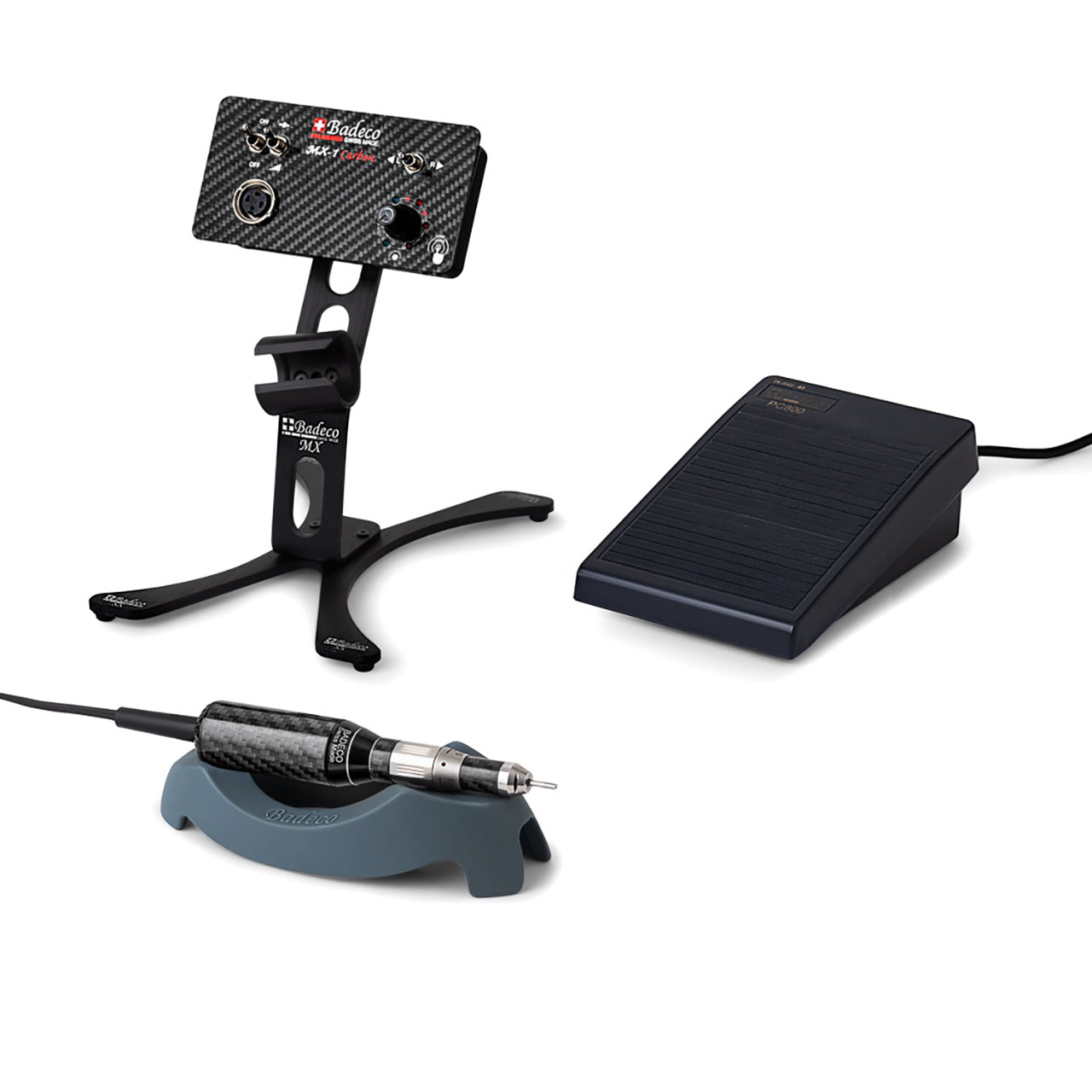 Badeco MX-1 Carbon & Strong 465 Handpiece Package – Gesswein