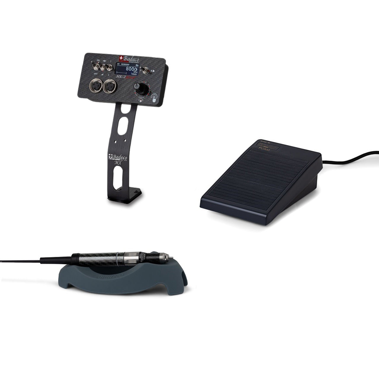 Badeco MX-2 Revolt & Nano 460 Handpiece Package | Gesswein