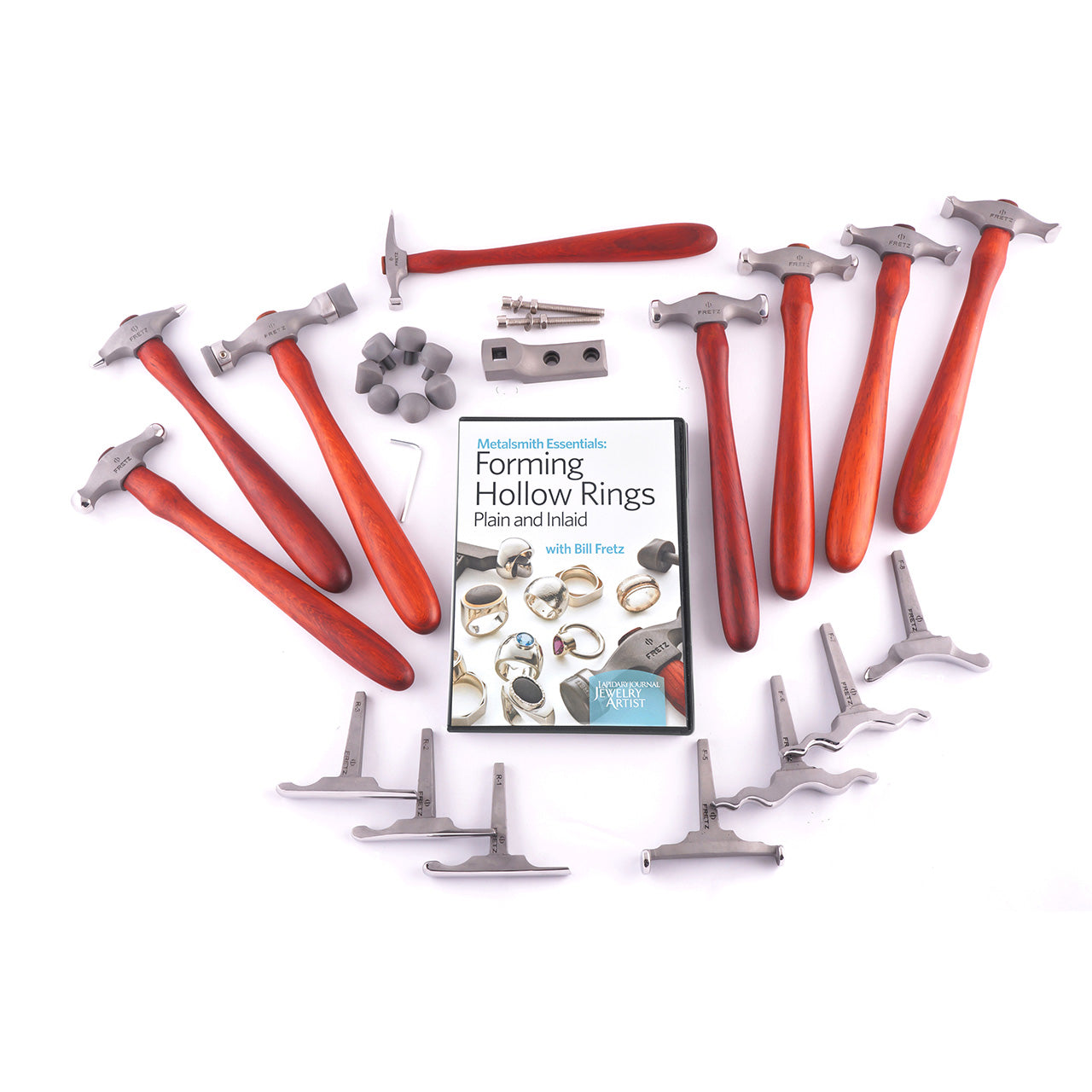 Fretz JA-4 Hollow Ring DVD & Tools Set – Gesswein