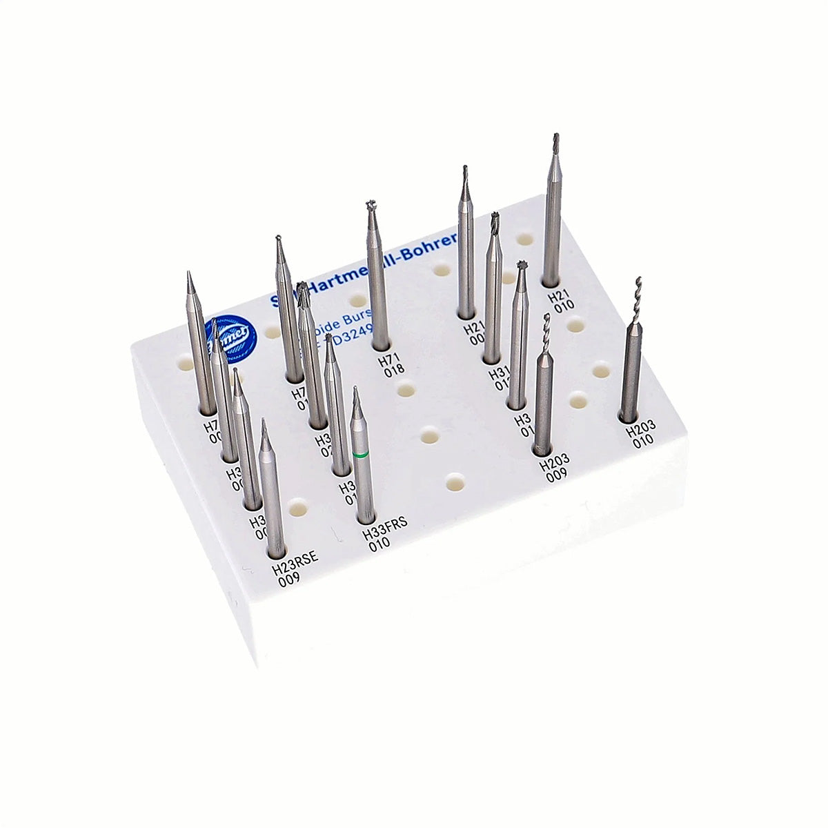 Komet Carbide Bur Assortment Set of 15 | Gesswein