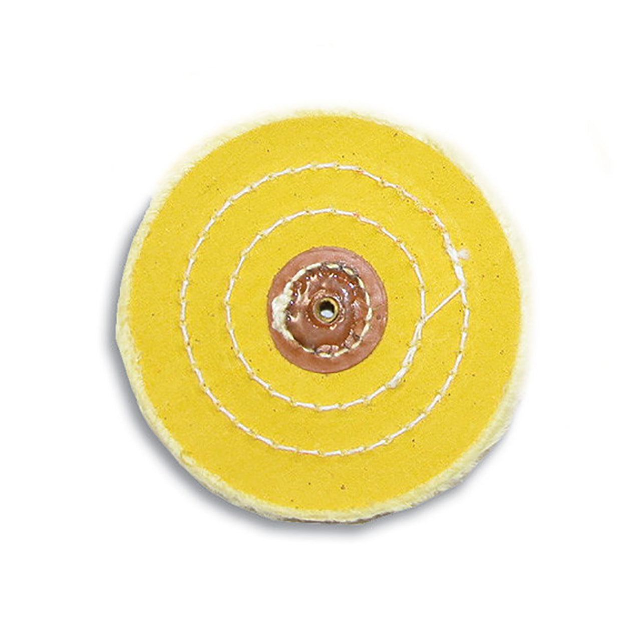 Grobet USA® Yellow Muslin Buff - 4"x50 Ply Stitched – Gesswein