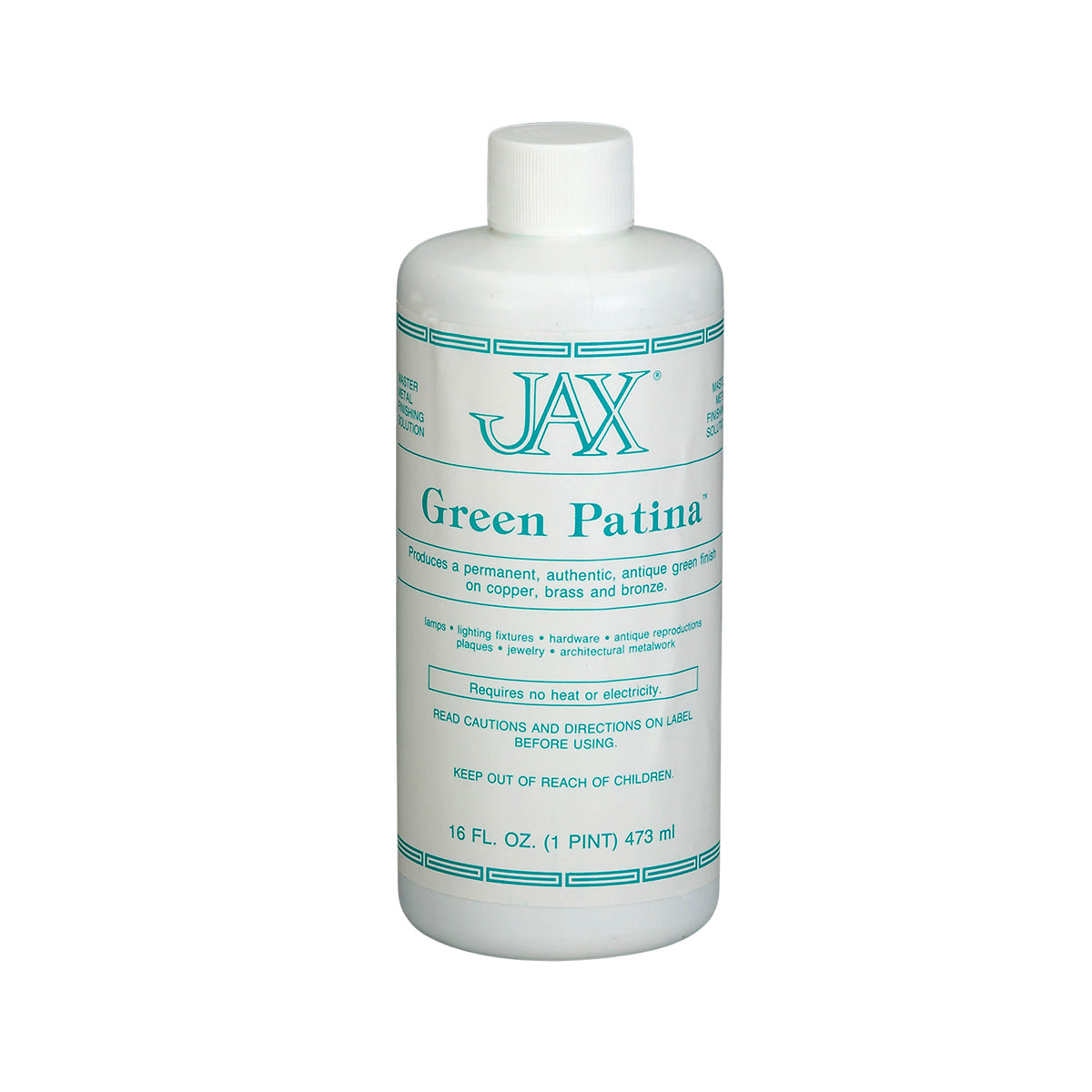 JAX Green Patina - 1 Pint Bottle | Gesswein