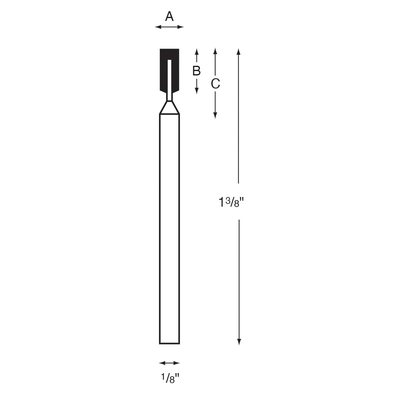 Diamond Pins, "G" Series - G-30F | Gesswein