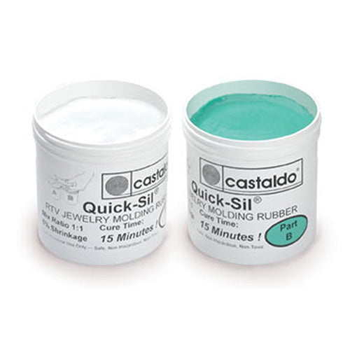 Castaldo® QuickSll® RTV Jewelry Molding Rubber - Firm - 100g | Gesswein
