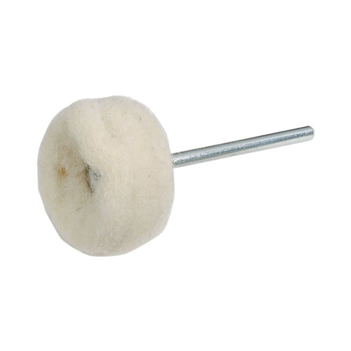Mounted Soft Felt Wheel Buffs, 3/32" Shank - Soft | Gesswein