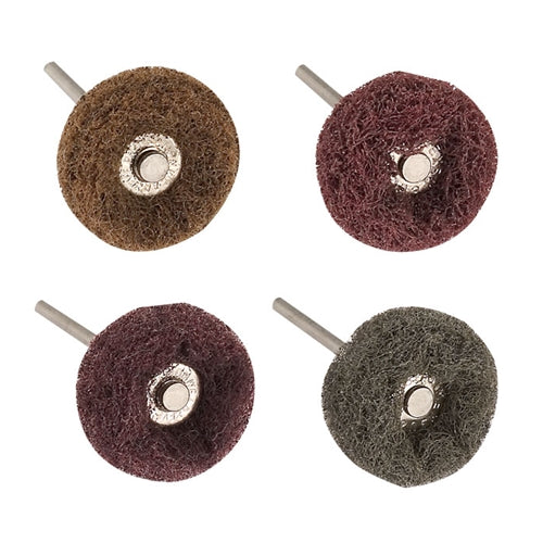 Mounted Satin Finish Wheels 7/8", Singles - Extra-Cut | Gesswein
