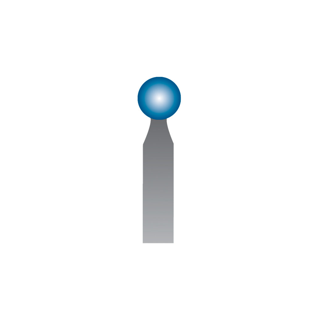 B124 Blue Mounted Points 1/8" Shank (Pkg of 24) – Gesswein