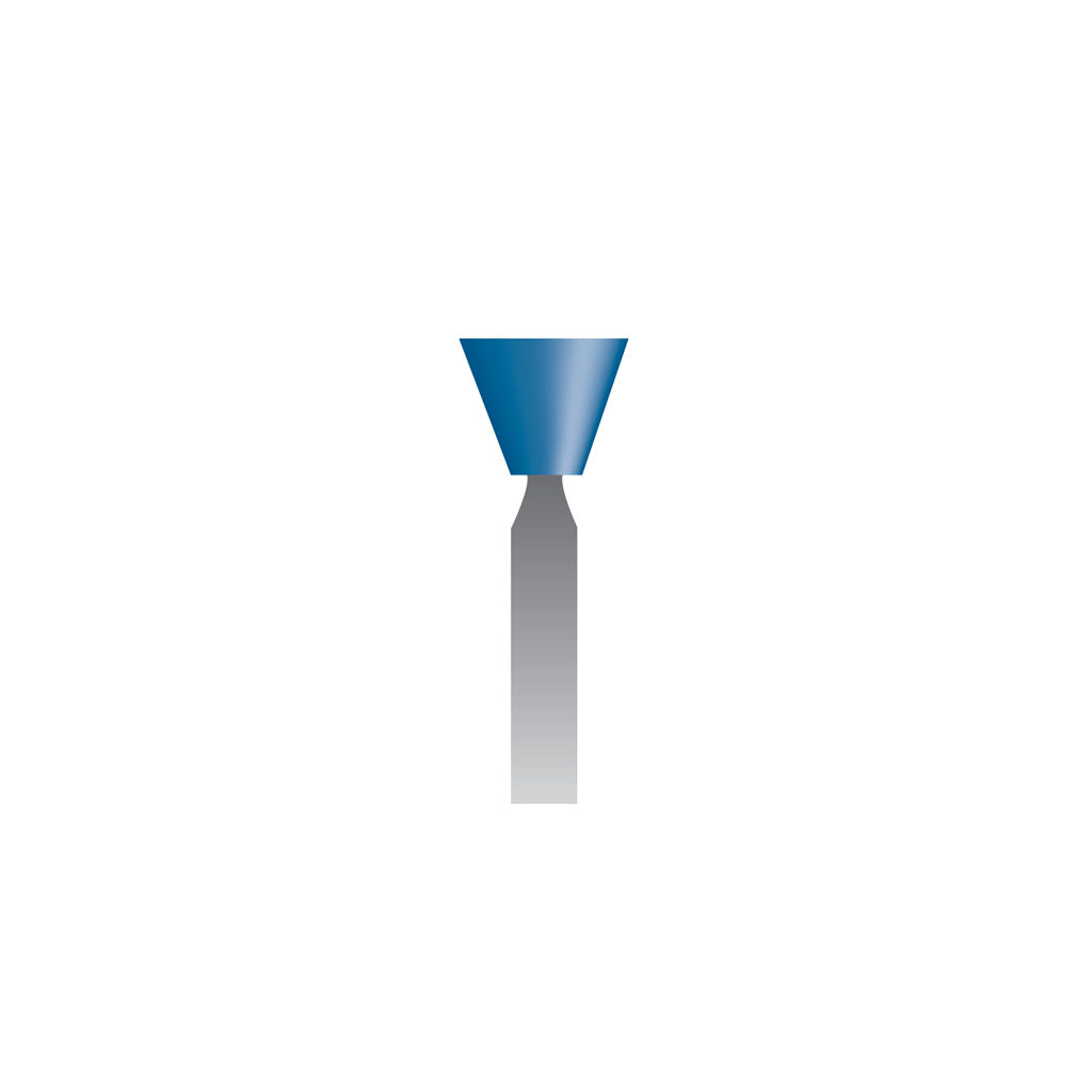 Blue Mounted Points, 3/32" Shank - #20 (Box of 12) | Gesswein
