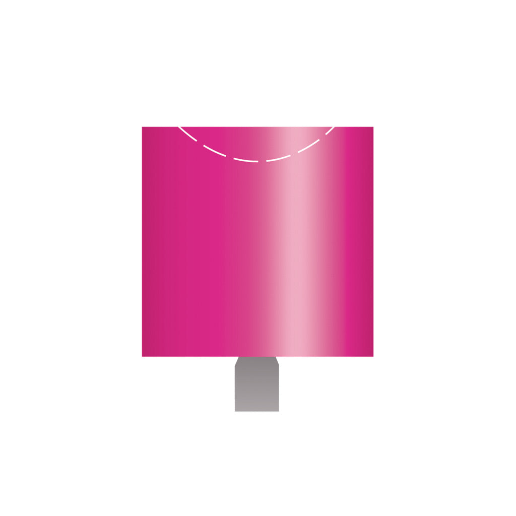 B131 Pink Mounted Points 3mm Shank (Pkg of 24) – Gesswein