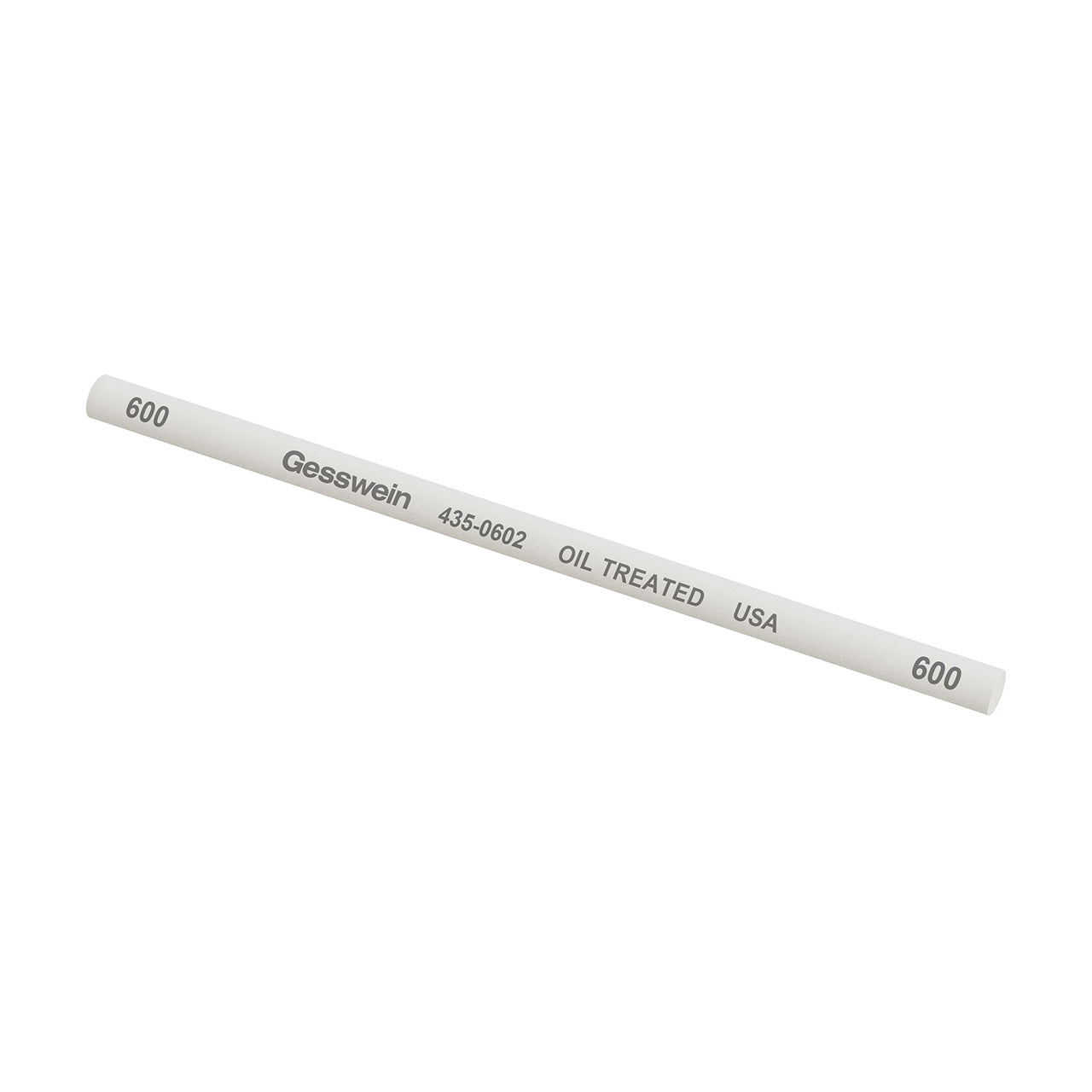Gesswein® Oil-Treated Stones - 1/4" x 6" Round, 600 Grit | Gesswein