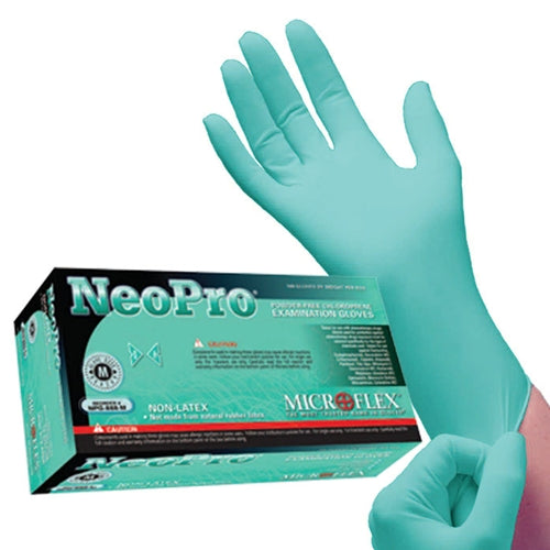 MicroFlex® NeoPro® Gloves - Medium (Box of 50) | Gesswein