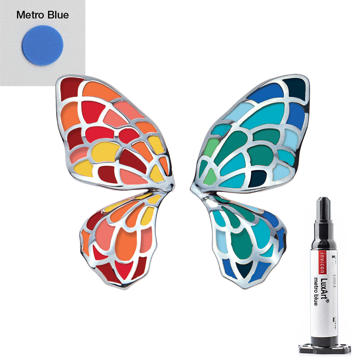 LuxArt® Metro Blue P2386C, 5 ml | Gesswein