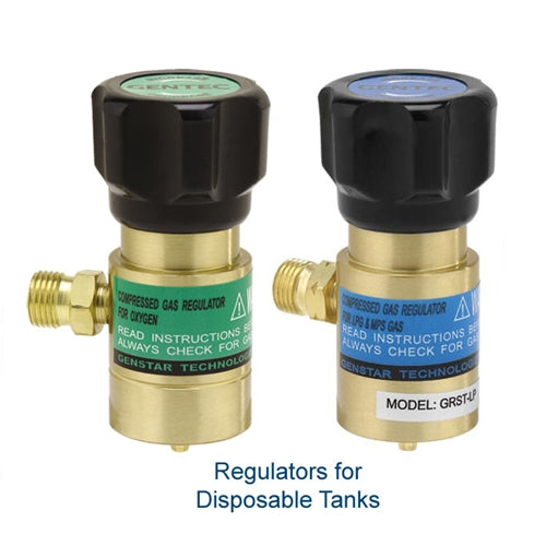 The Small Torch™ Fuel Gas Regulator for Disposable Tanks | Gesswein