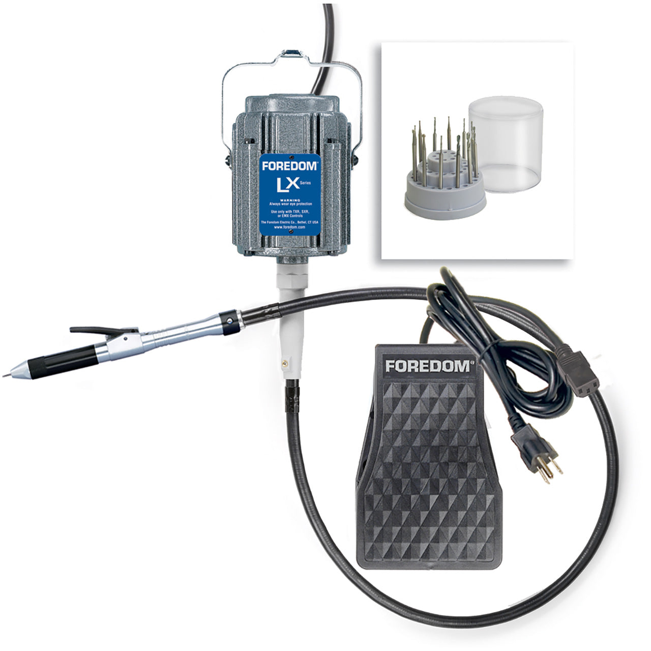 Foredom® Rotary Stone Setting Kit #2240 | Gesswein