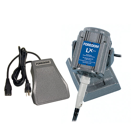 Foredom® M.LXB-SXR Flex Shaft Bench Motor Kit | Gesswein