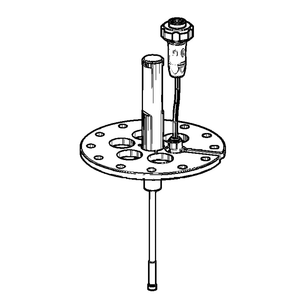 Holder Plate with Central Probe for DLyte 100PRO | Gesswein